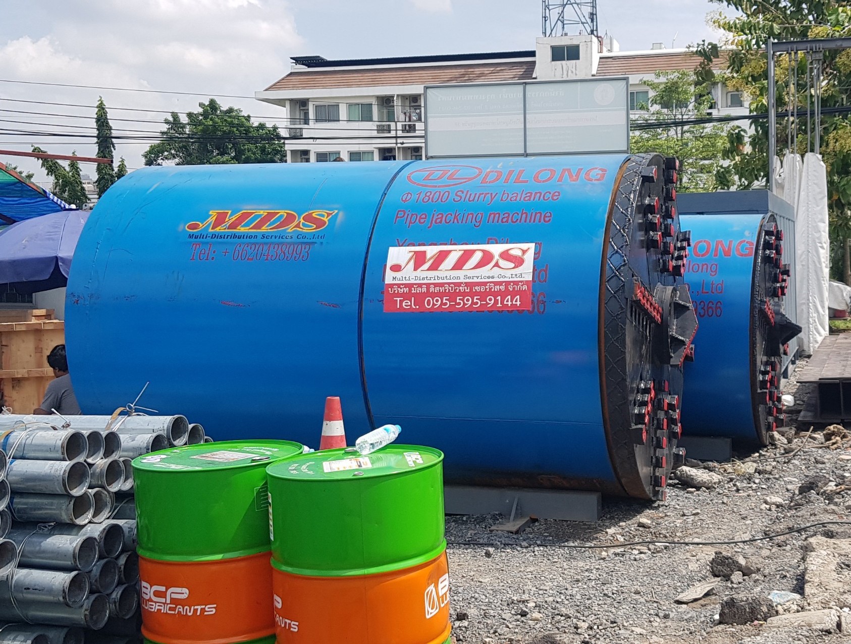 NPD Slurry balance micro-tunnel boring machine – Multi-Distribution ...